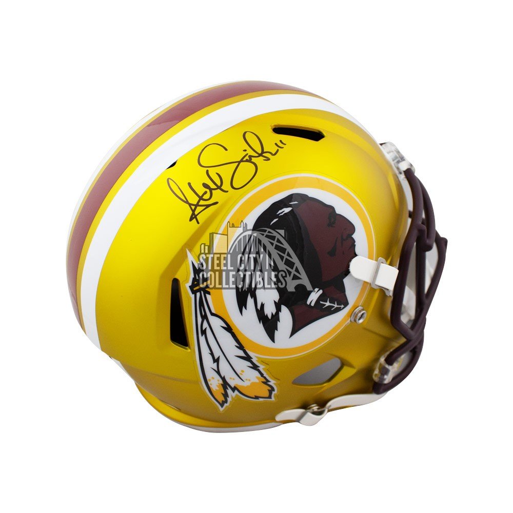 Alex Smith Autographed Washington Redskins Blaze Full-Size Football ...
