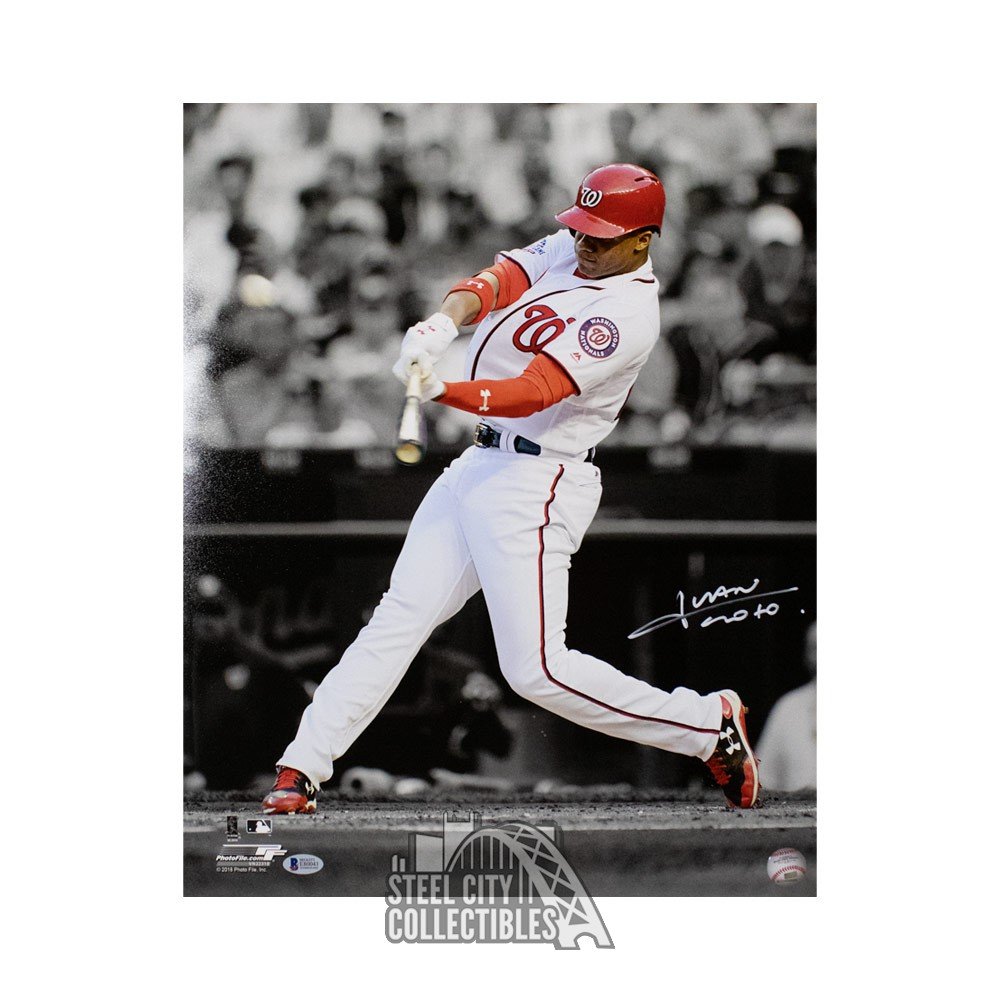 Juan Soto Autographed Washington Nationals 16x20 Photo - BAS COA ...