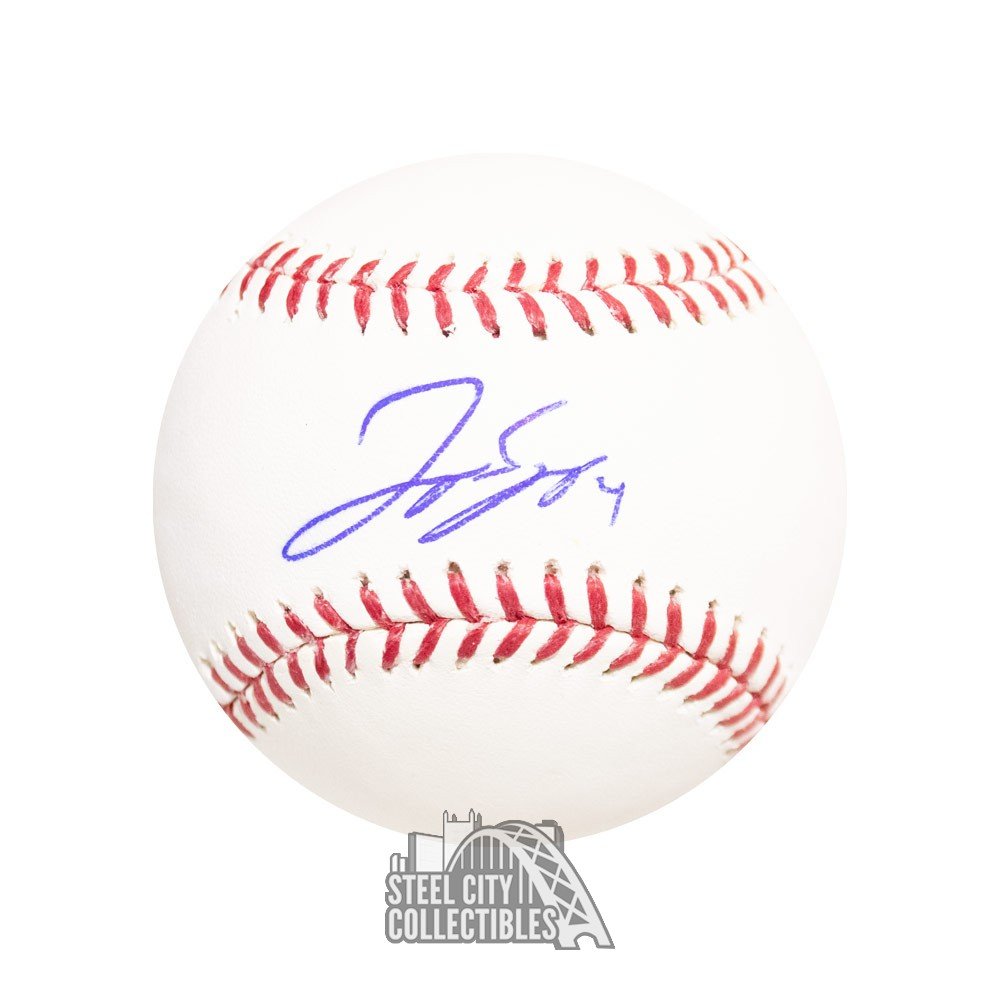 George Springer Autographed Official MLB Baseball - BAS COA | Steel ...
