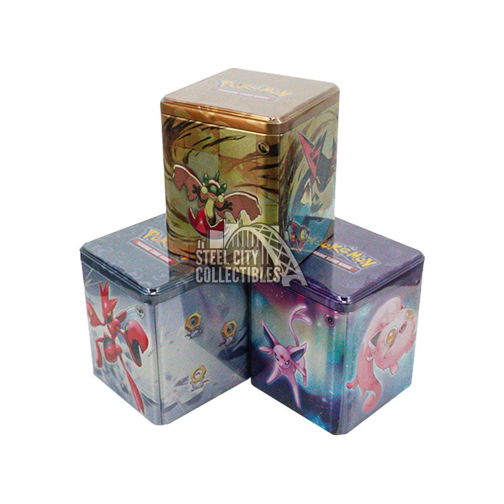 Pokemon Stacking Tins - 3-Tin Lot (Psychic, Metal, and Dragon) | Steel ...