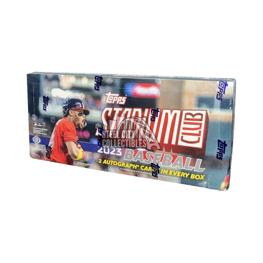 2023 Topps Stadium Club Baseball Hobby Box **PLEASE READ** | Steel City ...