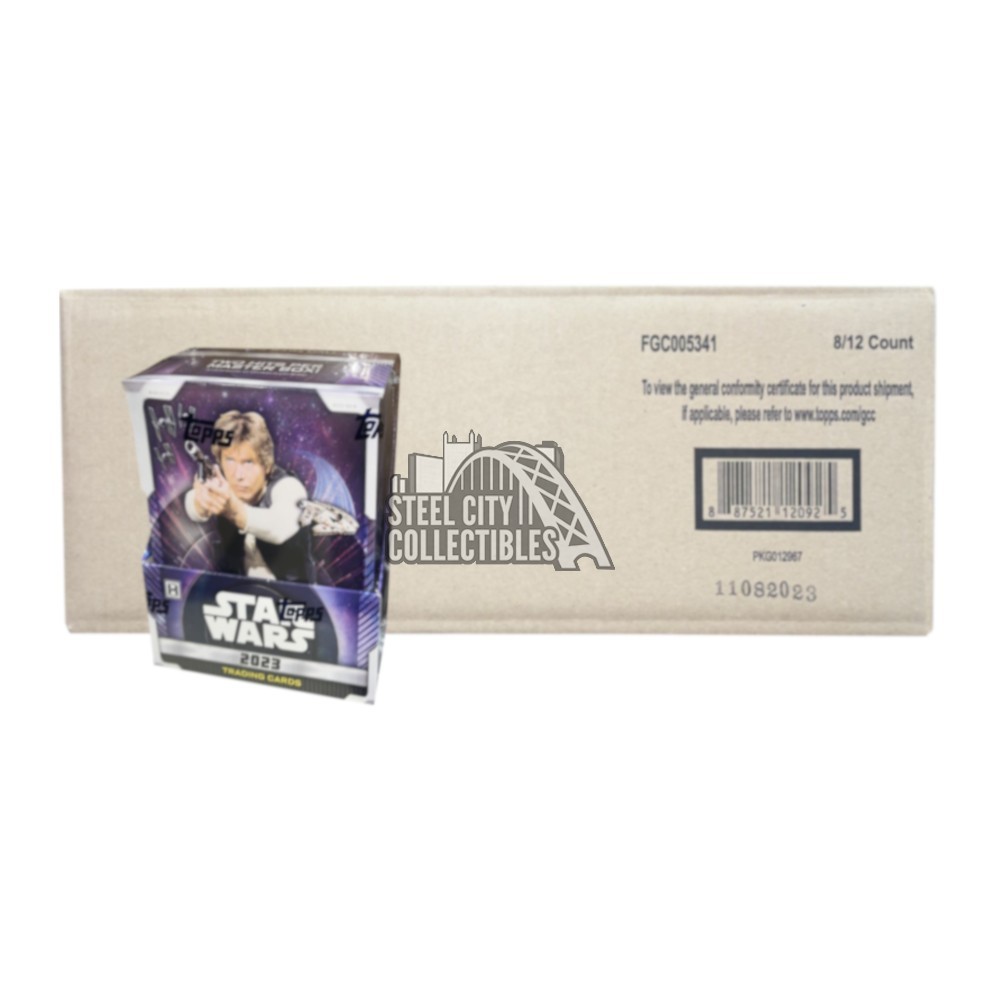 2023 Topps Star Wars Finest Hobby 8-Box Case | Steel City Collectibles