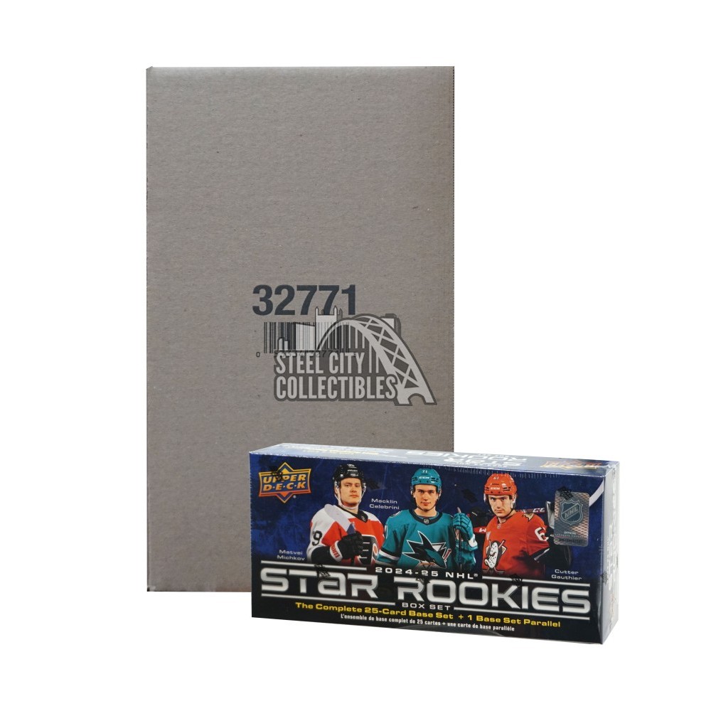 2024-25 Upper Deck Star Rookies Hockey Box Set 20-Box Case | Steel City Collectibles