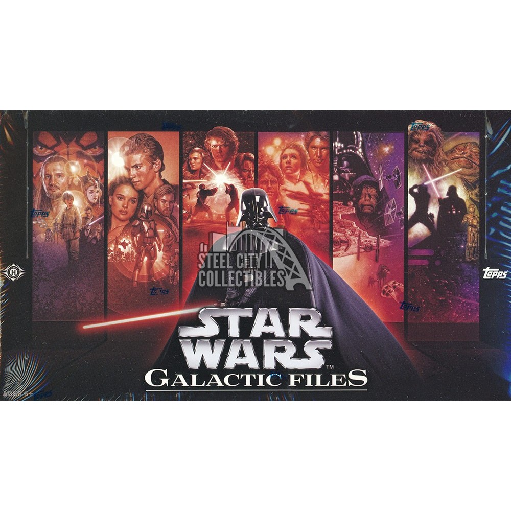 2012 Topps Star Wars Galactic Files 1 Hobby Box | Steel City Collectibles