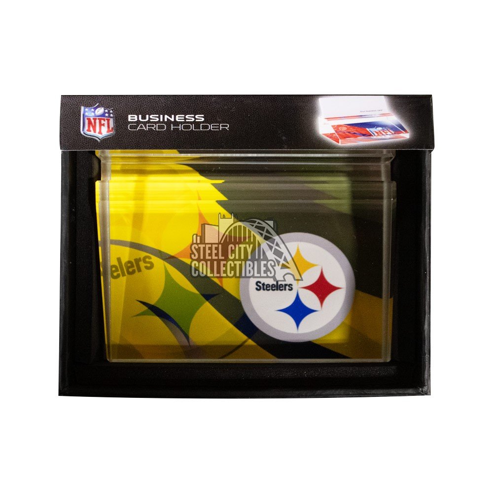 Pittsburgh Steelers Business Card Holder | Steel City Collectibles