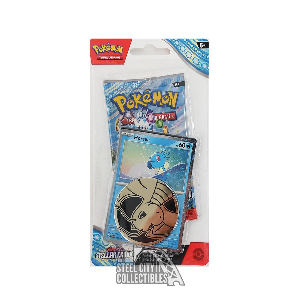 Pokemon Scarlet & Violet Stellar Crown Checklane Blister Pack | Steel ...