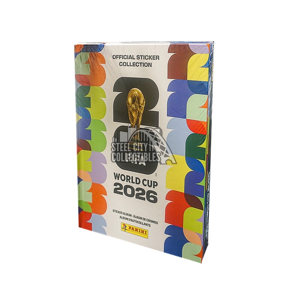 2026 Panini FIFA World Cup Soccer Sticker Hardcover Album | Steel City ...