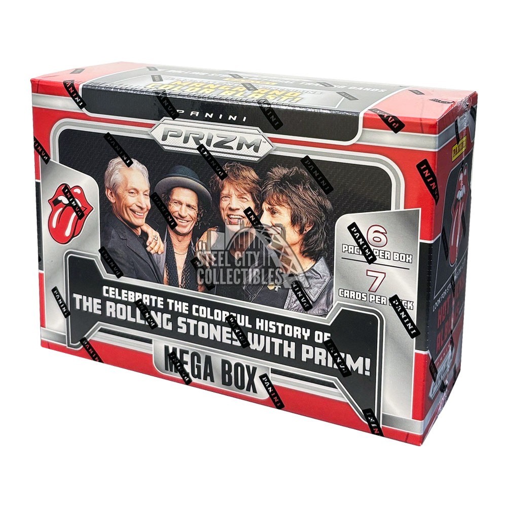 2024 Panini Prizm Rolling Stones Hobby Mega Box Steel City Collectibles