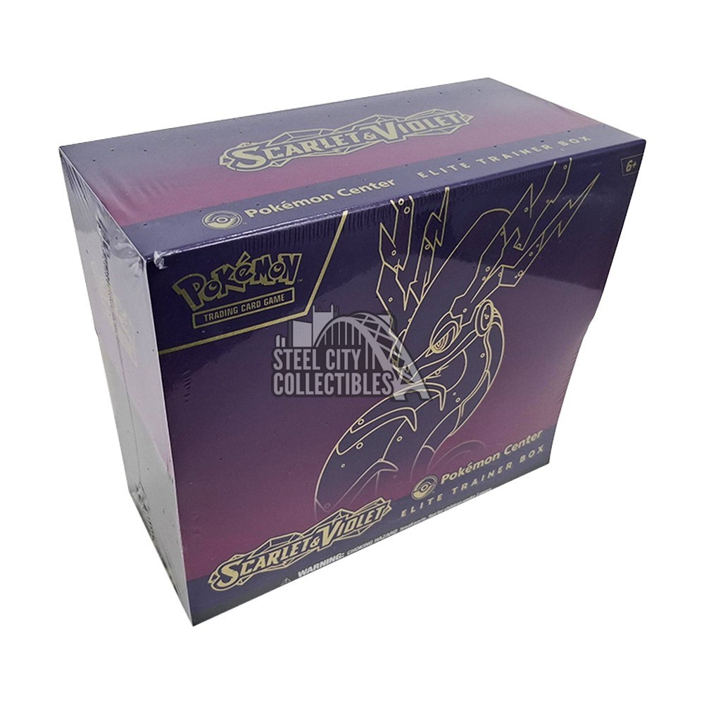 Pokemon Scarlet & Violet Pokemon Center Elite Trainer Box - Miraidon ...