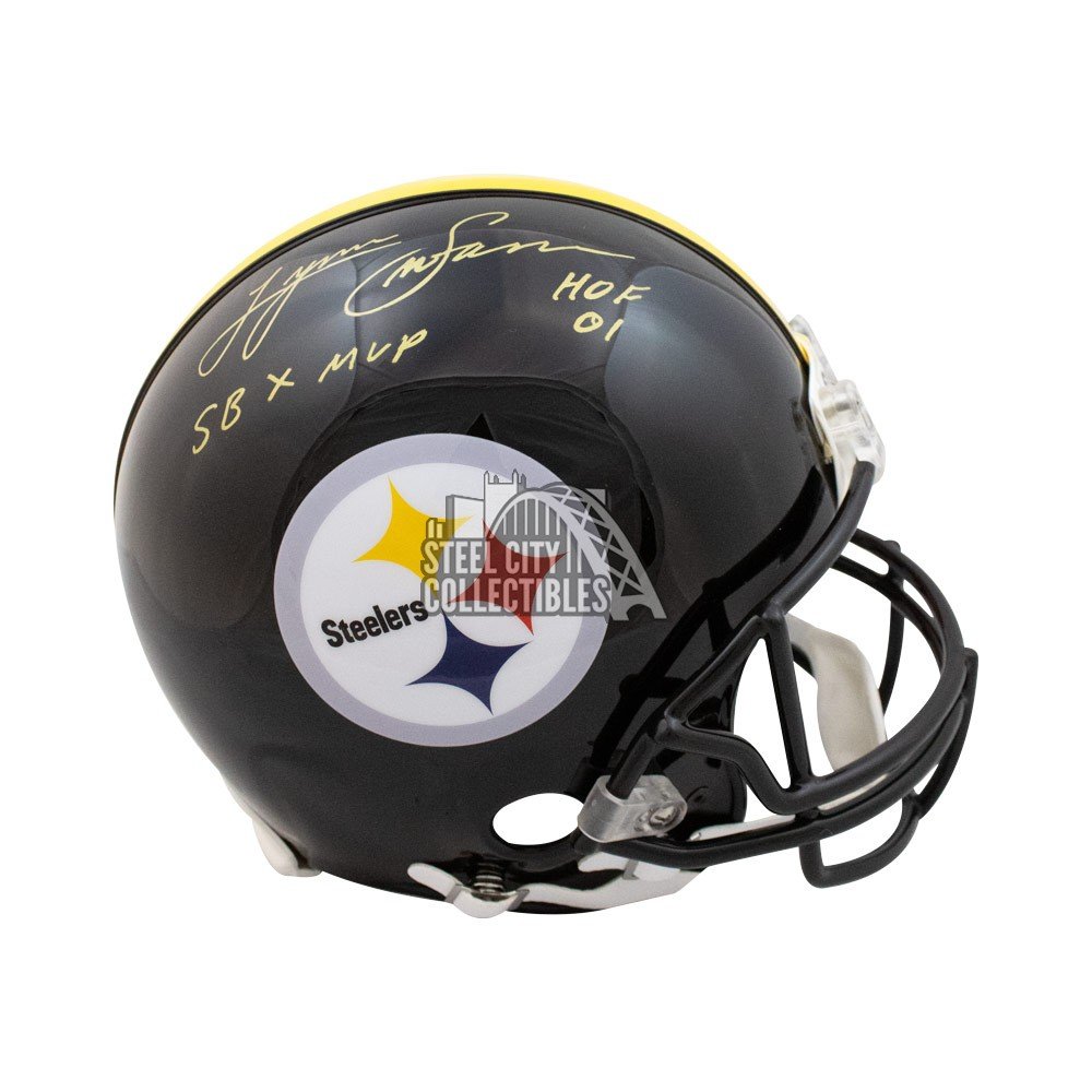 Lynn Swann HOF 01 SB X MVP Autographed Steelers Proline Full-Size ...