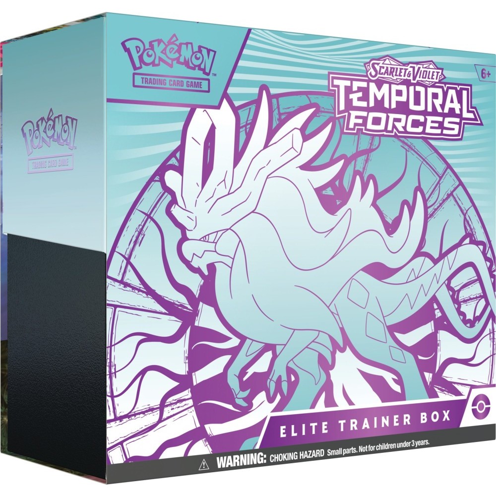 Pokemon Scarlet & Violet Temporal Forces Elite Trainer Box | Steel City ...