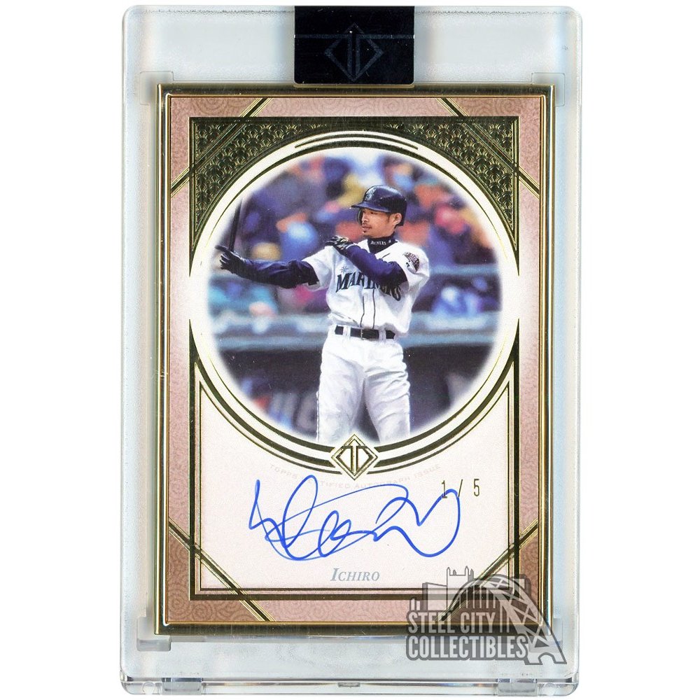 Ichiro 2018 Topps Transcendent Japan Autograph Auto Card 1/5 TA-I3 ...