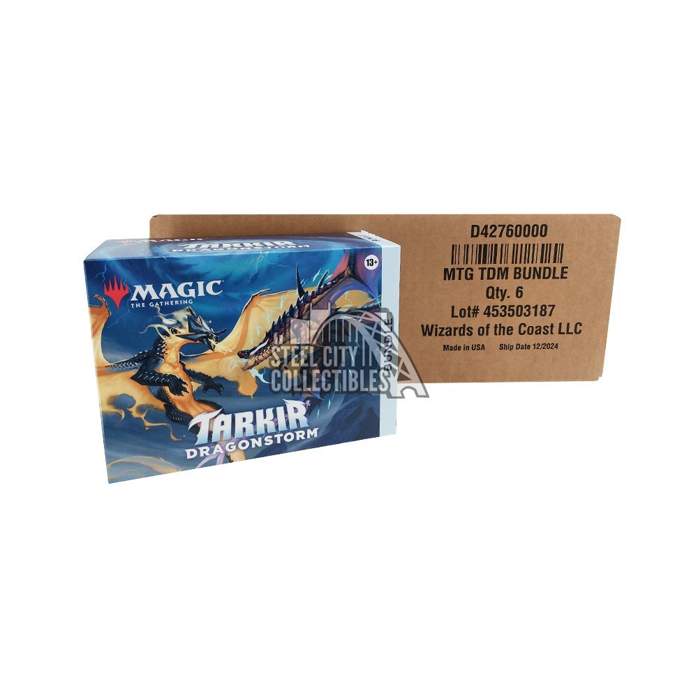 Magic the Gathering Tarkir Dragonstorm Bundle 6-Box Case | Steel City ...