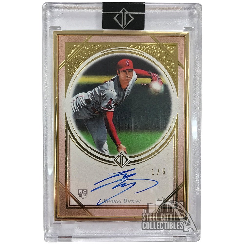 Shohei Ohtani 2018 Topps Transcendent Japan Autograph Rookie Card RC 1/ ...