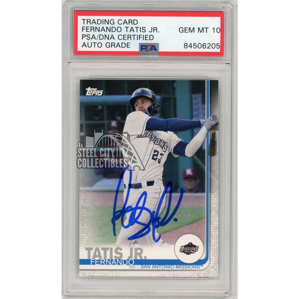 Fernando Tatis Jr 2019 Topps Pro Debut Autograph Rookie RC Card #25 ...