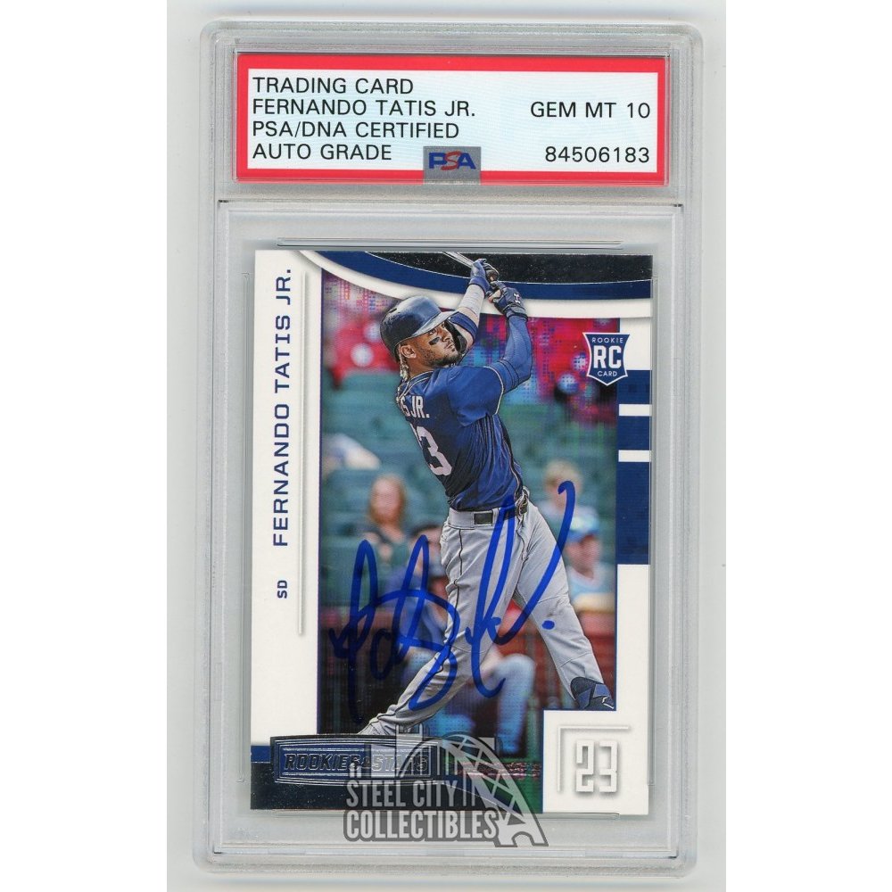 Fernando Tatis Jr 2019 Rookies & Stars Autographed Rookie RC Card #3 ...