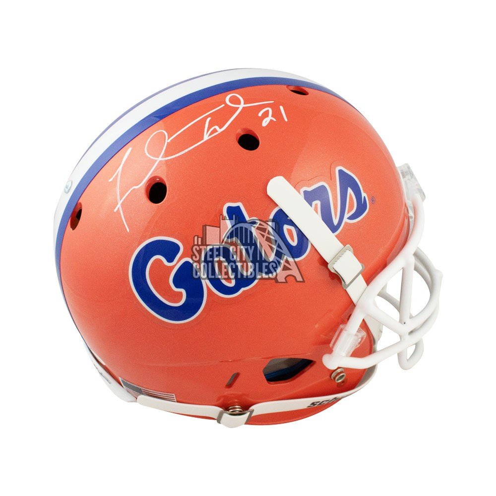 Fred Taylor Autographed Florida Gators Full-Size Football Helmet - JSA ...