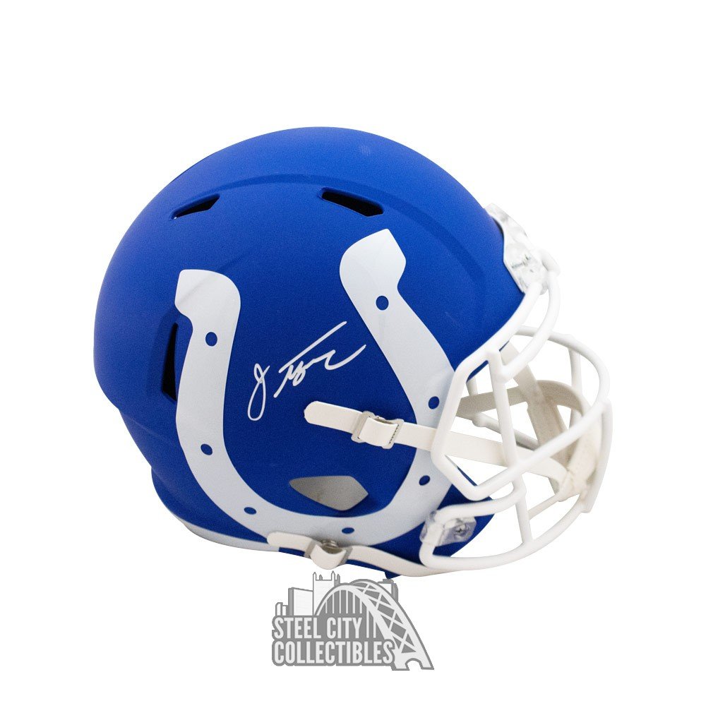 Jonathan Taylor Autographed Indianapolis Colts AMP Replica Full-Size ...