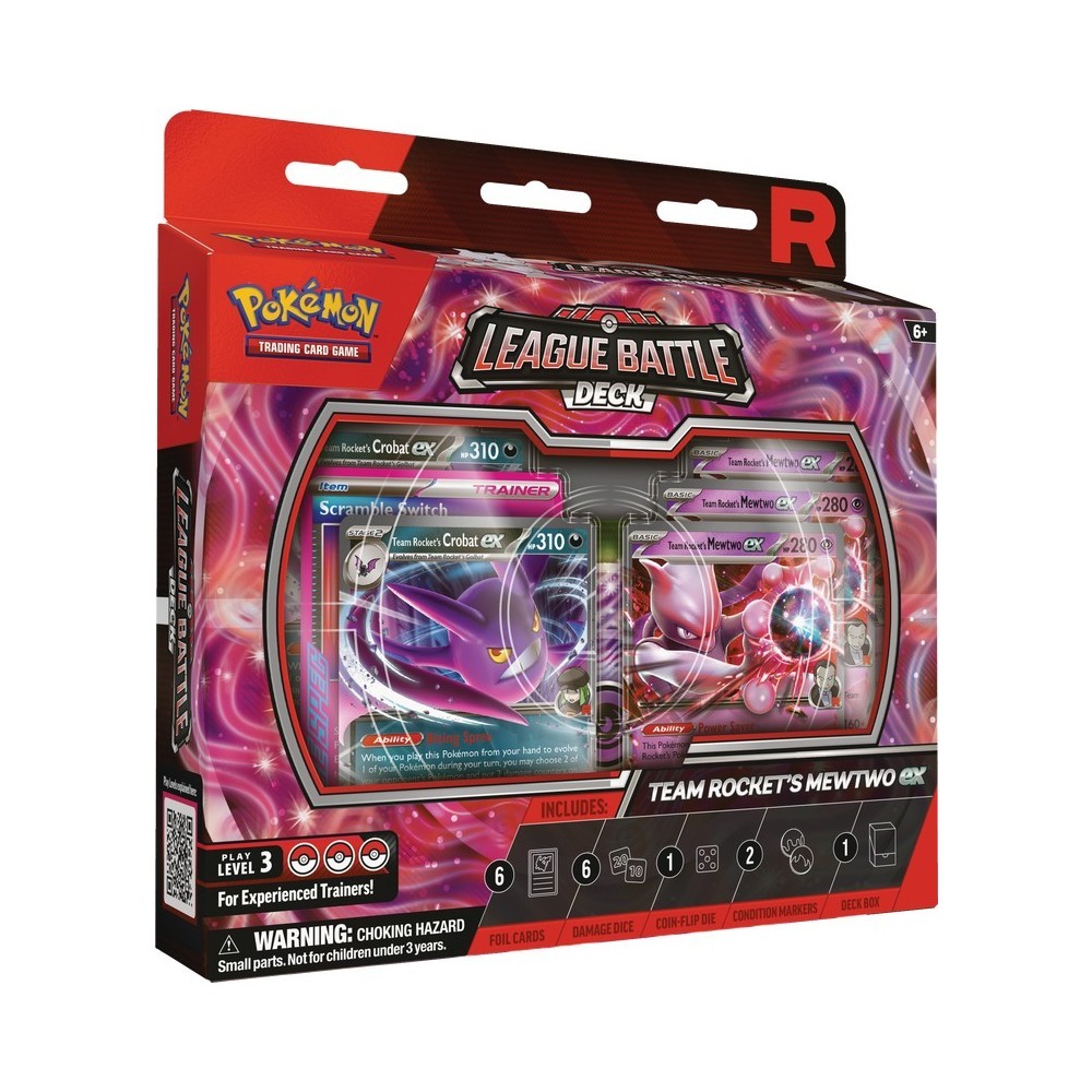 Pokemon Team Rocket's Mewtwo ex League Battle Deck | Steel City ...