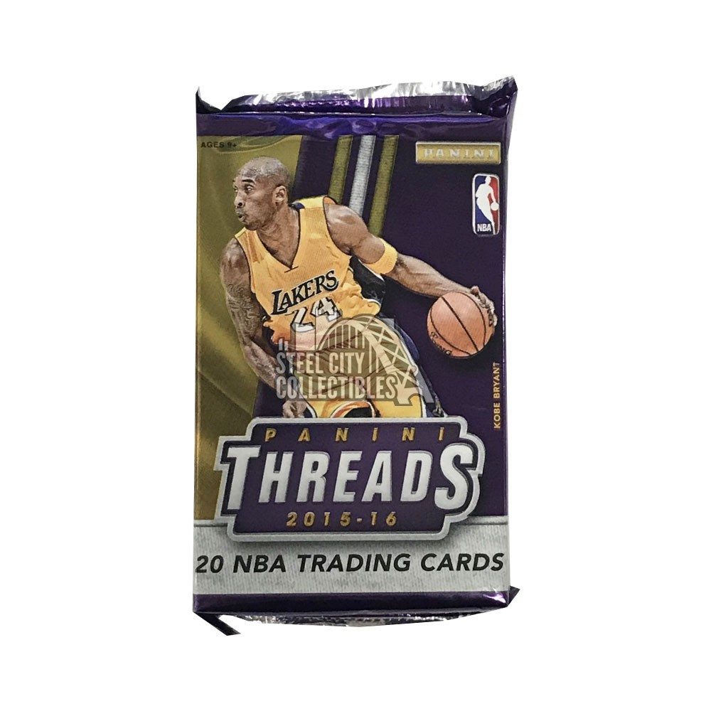 2015-16 Panini Threads Basketball Blaster Pack w/ 2 Hits Per Pack ...