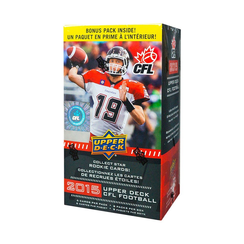 2015 Upper Deck CFL Football Blaster Box | Steel City Collectibles