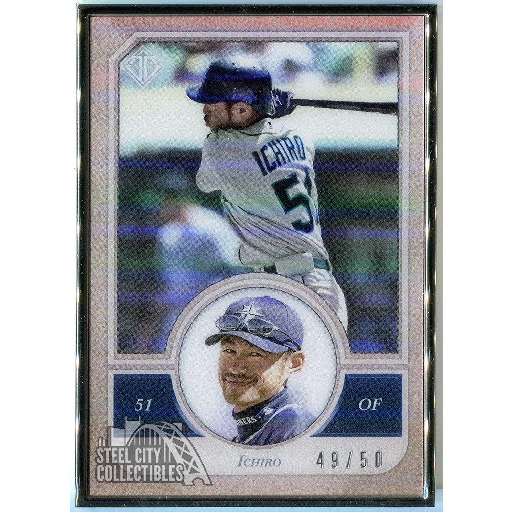 Ichiro 2018 Topps Transcendent Japan Framed Card 49/50 TI14 | Steel ...