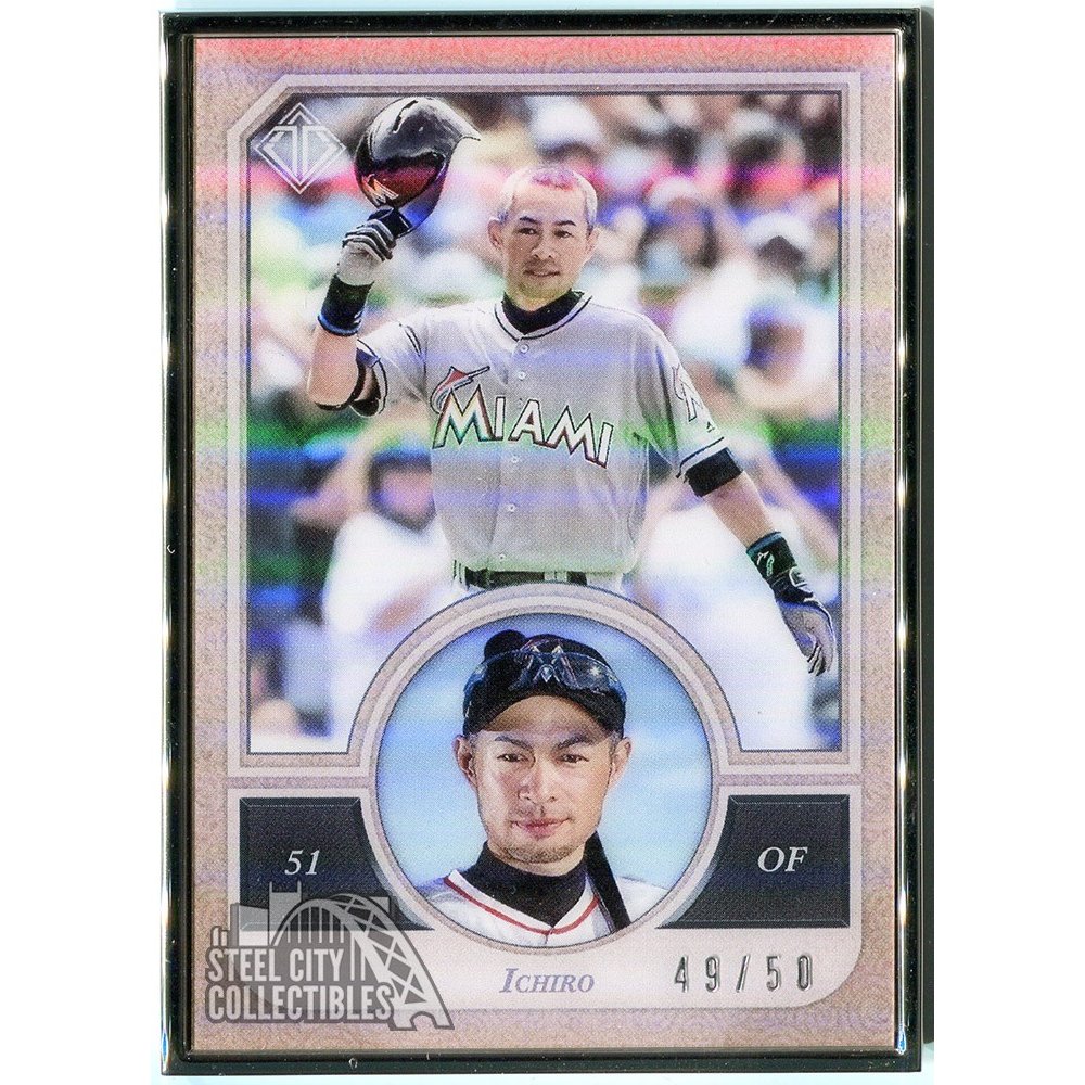 Ichiro 2018 Topps Transcendent Japan Framed Card 49/50 TI18 | Steel ...