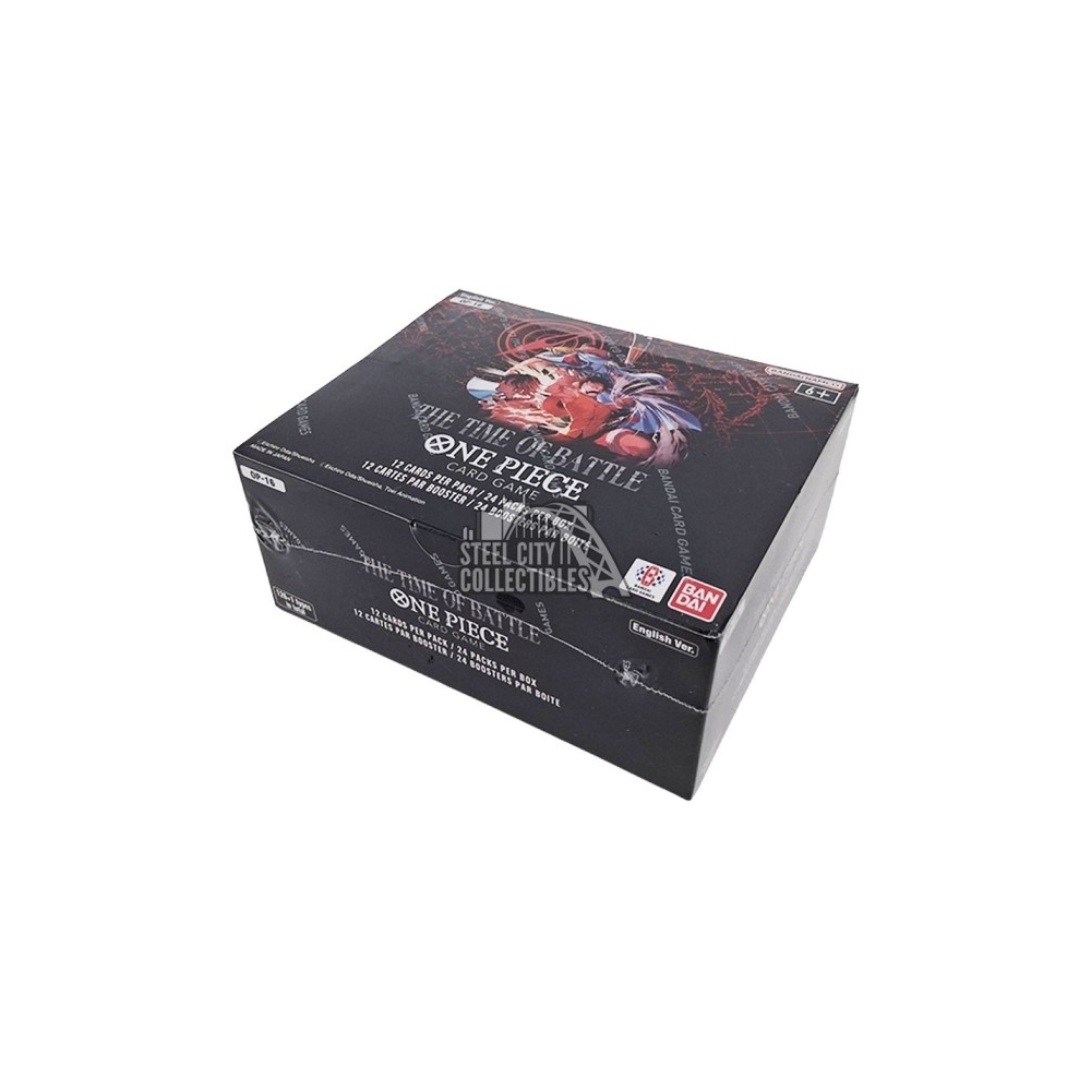 One Piece The Time of Battle Booster Box -- Random 3-Pack Group Break ...