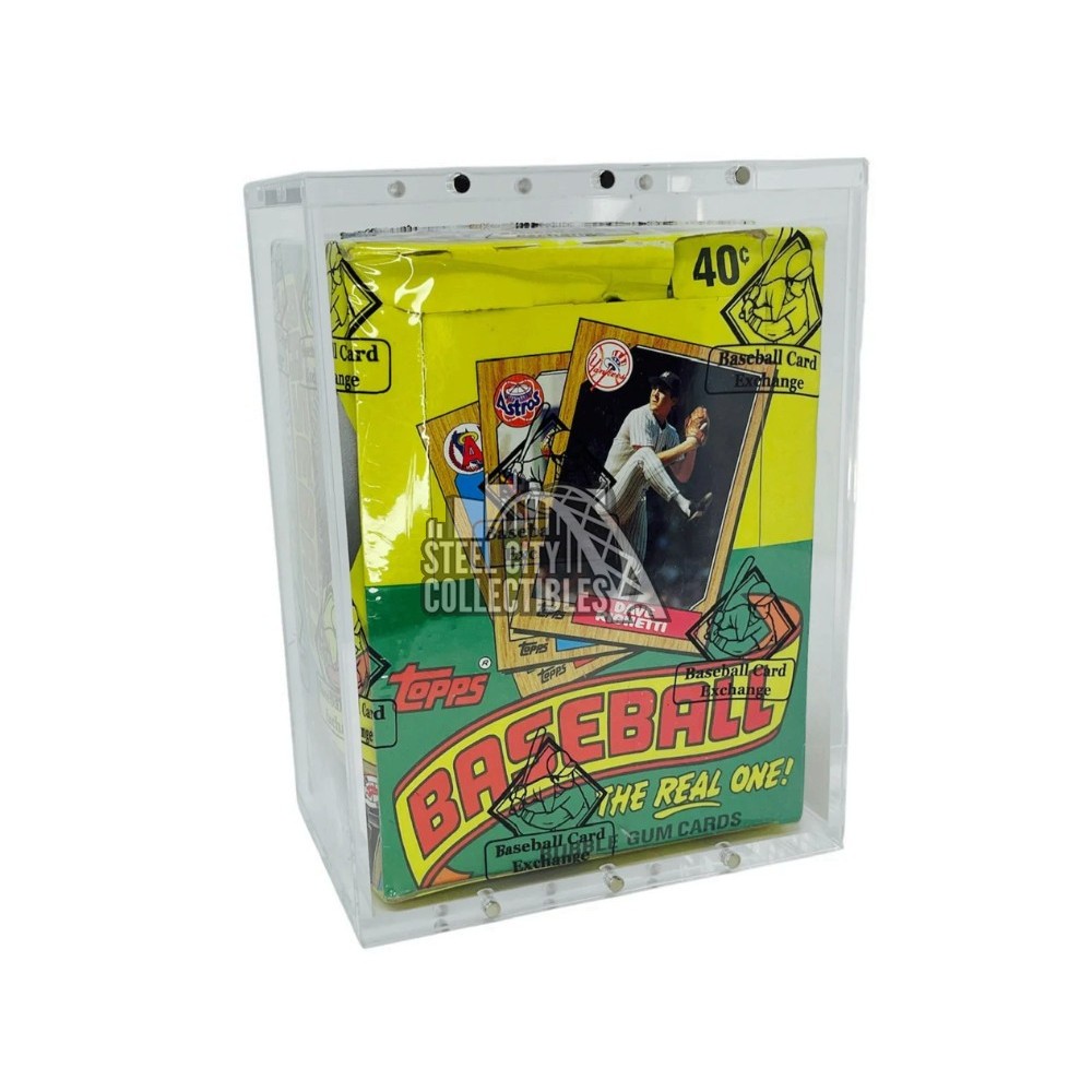 Titan Display Wax Box Deep Acrylic Holder | Steel City Collectibles