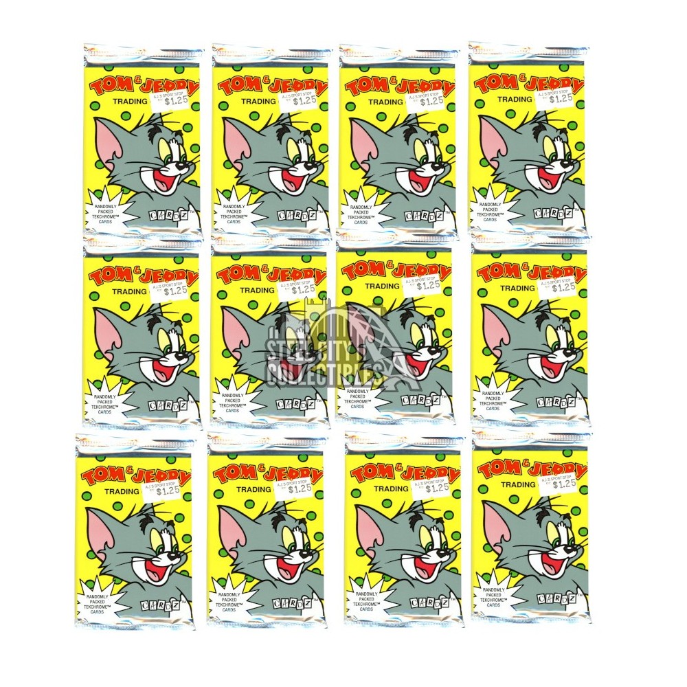 1993 Cardz Tom & Jerry 12-Pack Lot | Steel City Collectibles