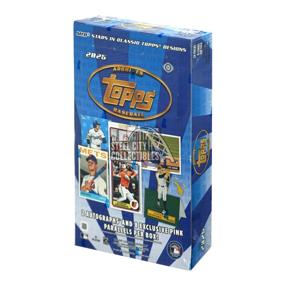 2025 Topps Archives Baseball Hobby Box | Steel City Collectibles