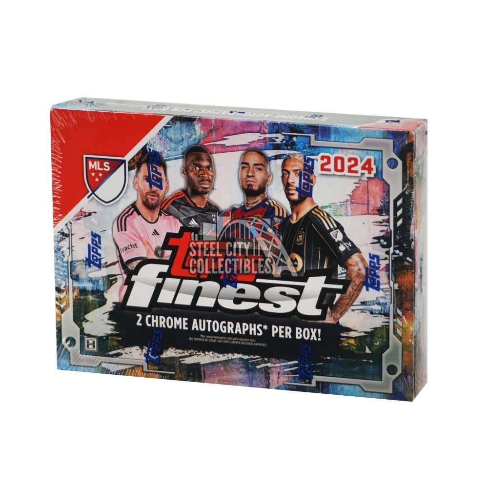 2024 Topps MLS Finest Soccer Hobby Box | Steel City Collectibles