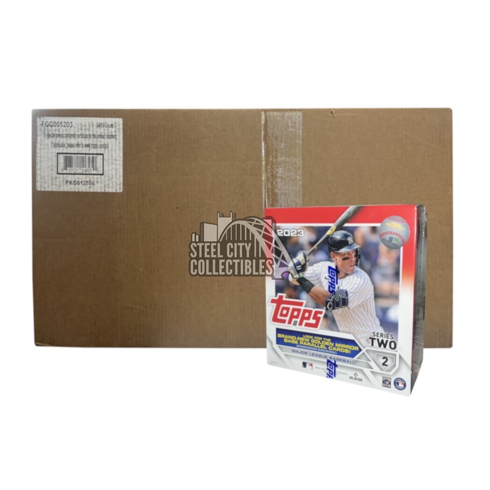 2023 Topps Series 2 Baseball Giant 34-Box Case | Steel City Collectibles