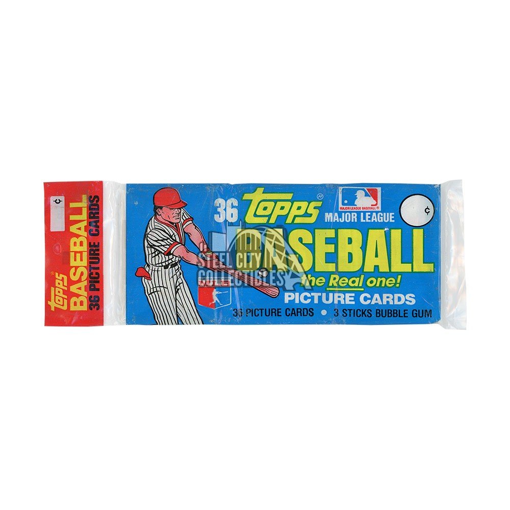 1981 Topps Baseball Grocery Rack Pack | Steel City Collectibles