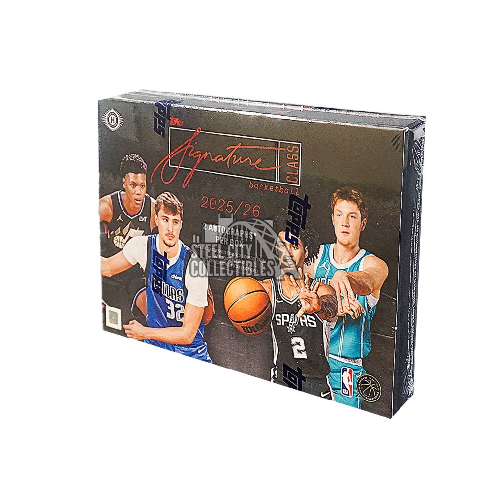 2025-26 Topps Signature Class Basketball Hobby Box | Steel City ...