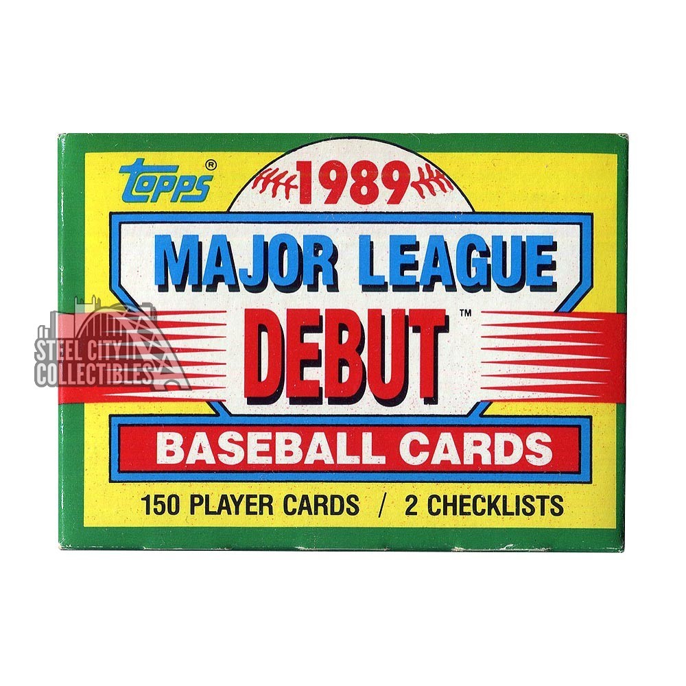 1989 Topps Major League Debut Baseball Factory Set | Steel City ...