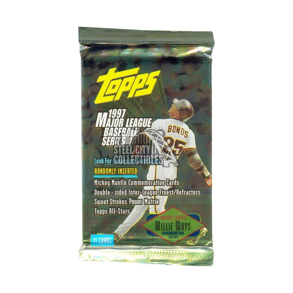 1997 Topps Series 1 Baseball Retail Pack | Steel City Collectibles