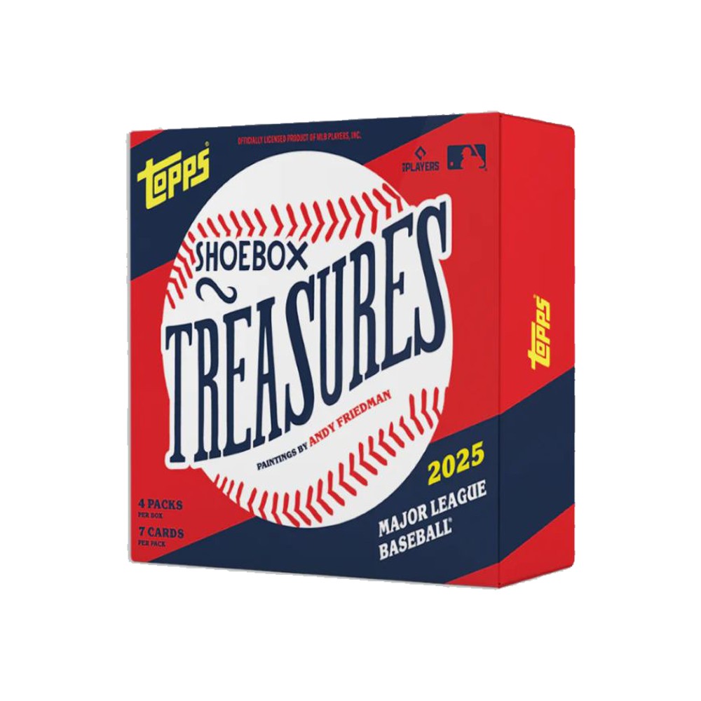 2025 Topps Shoebox Treasures Baseball Hobby Box | Steel City Collectibles
