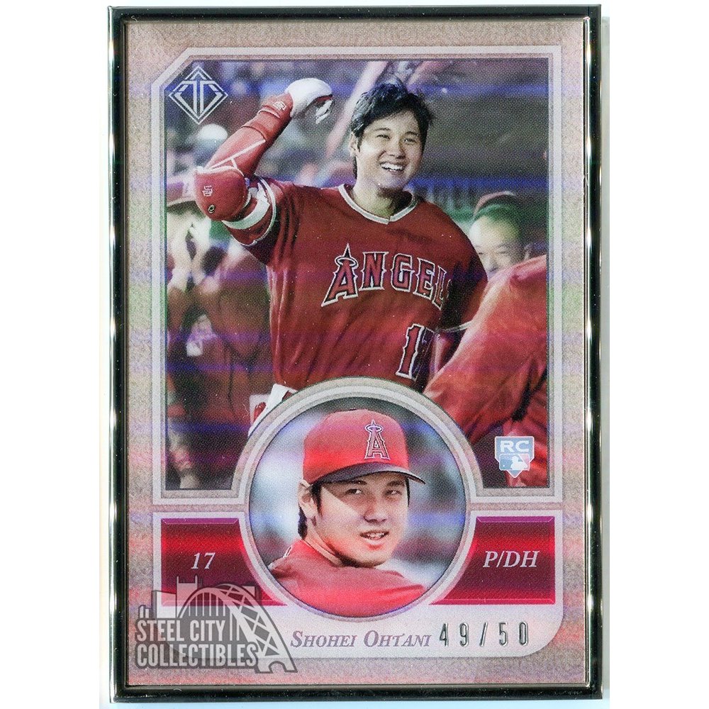Shohei Ohtani 2018 Topps Transcendent Japan Framed Rookie Card RC 49/50 ...