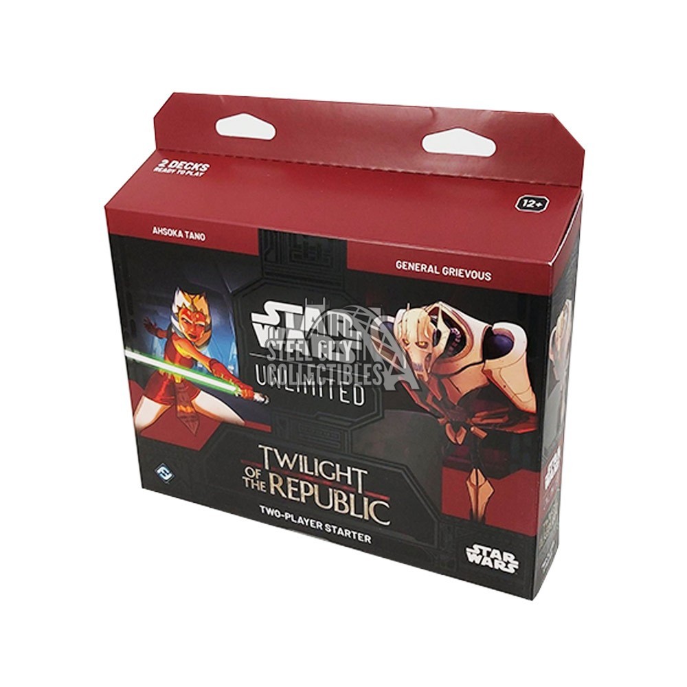 Star Wars: Unlimited Twilight of the Republic Two-Player Starter Box | Steel City Collectibles