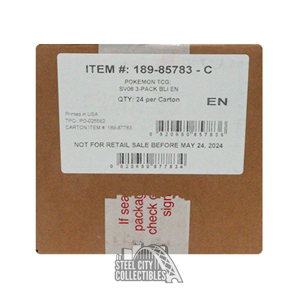 Scarlet & Violet TCG Pokémon TCG: Twilight Masquerade 3-Pack Blister ...