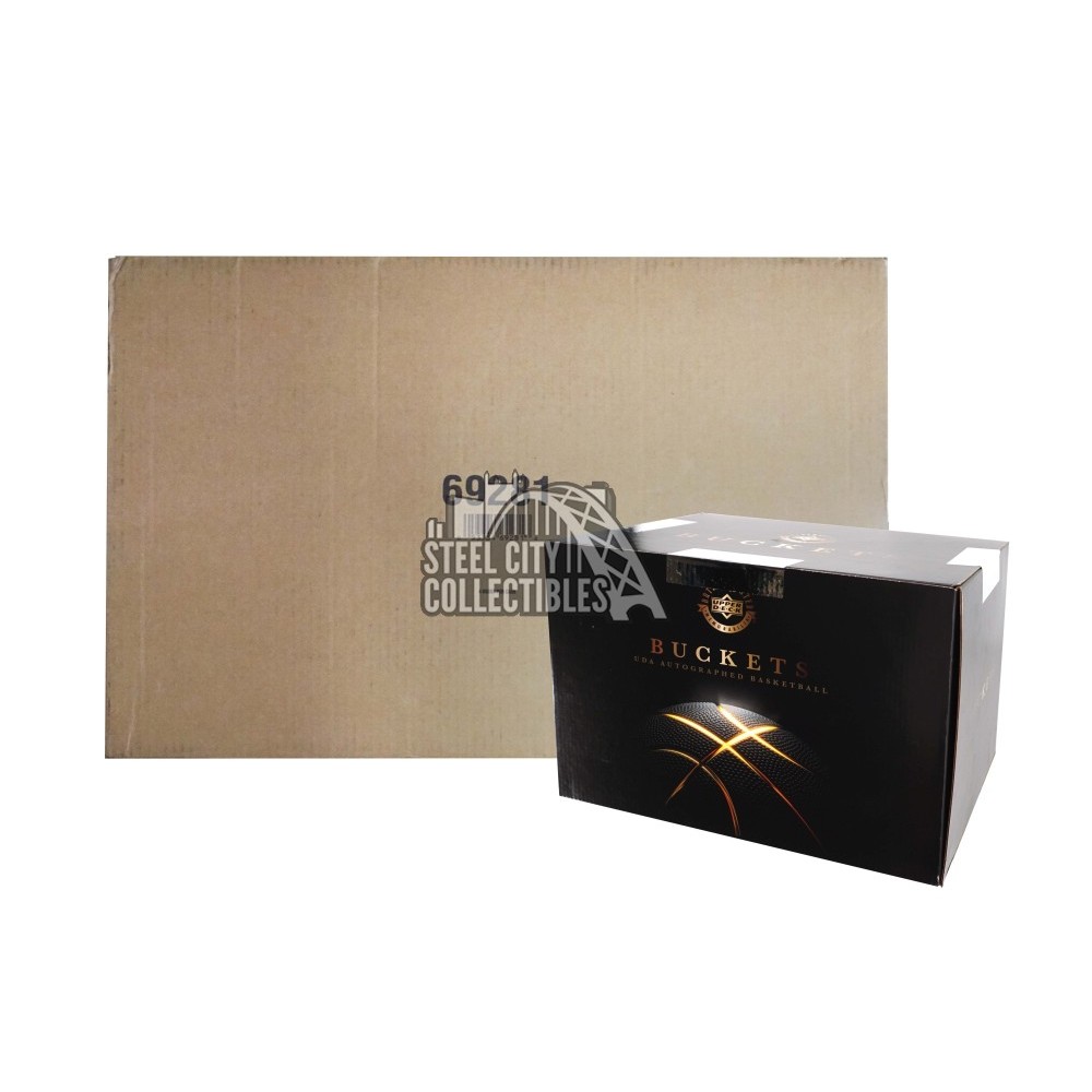 2025 Upper Deck Authenticated UDA Buckets Autographed Basketball 4-Box ...