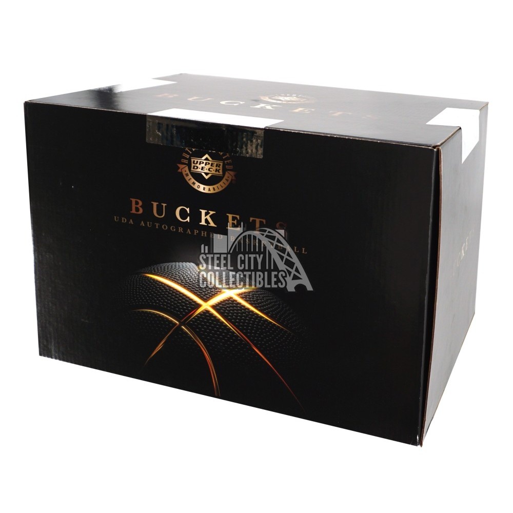2025 Upper Deck Authenticated UDA Buckets Autographed Basketball Box ...
