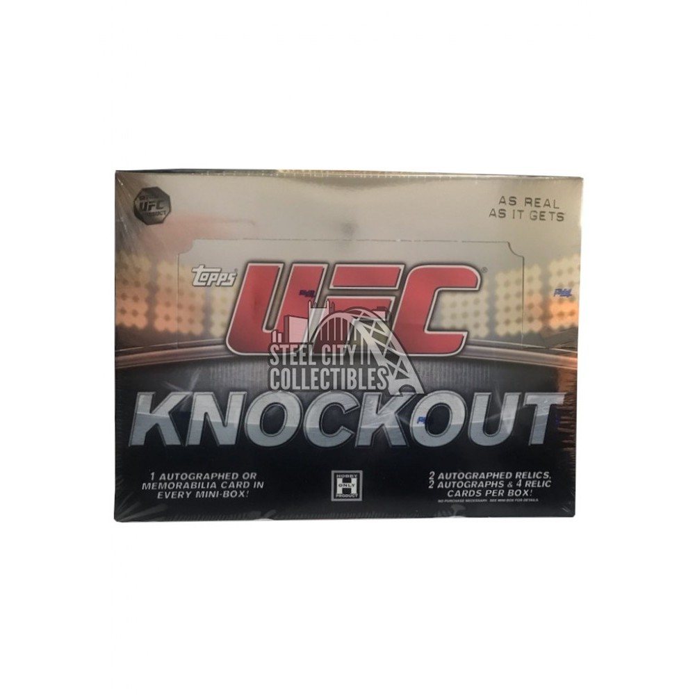 2011 Topps UFC Knockout Hobby Box | Steel City Collectibles