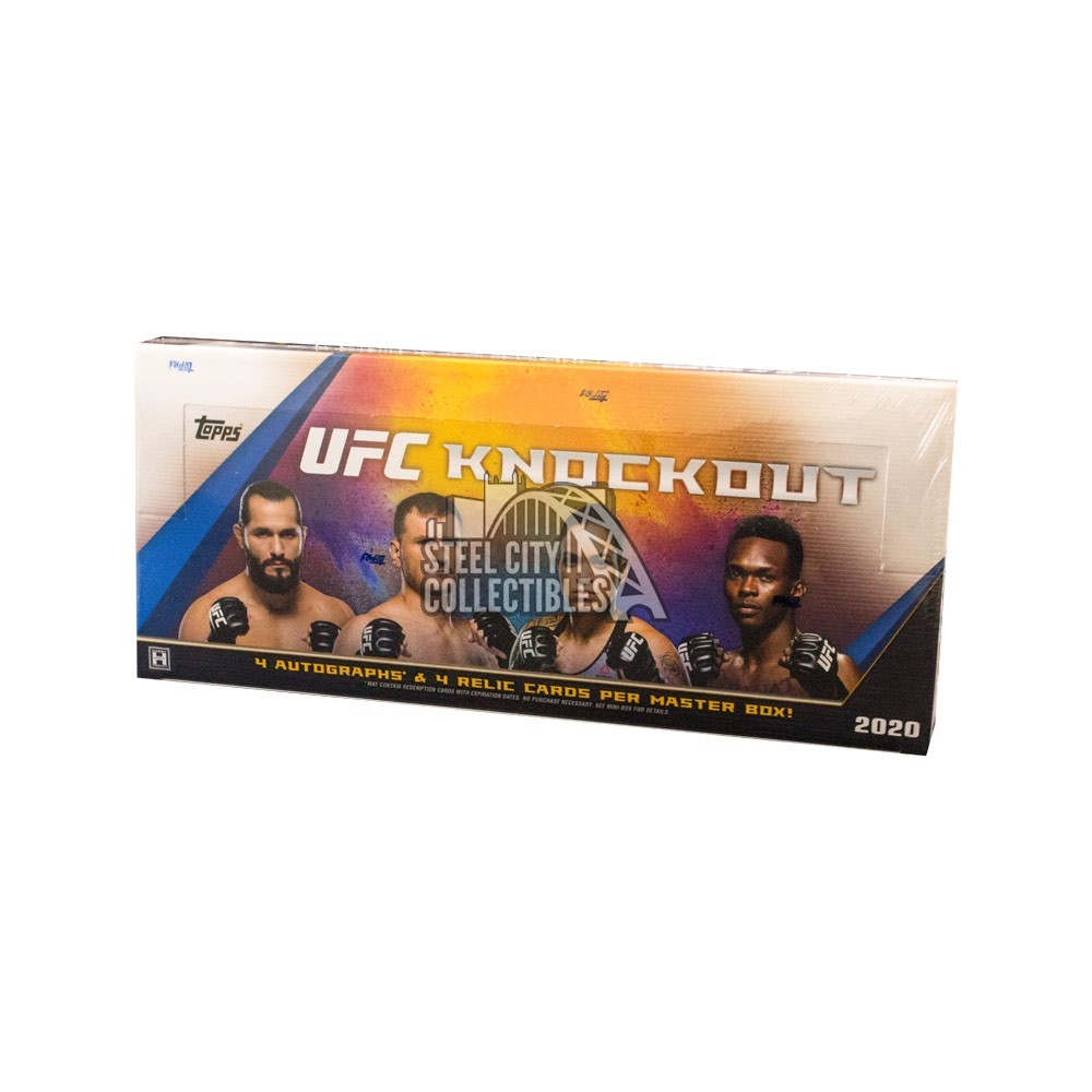 2020 Topps UFC Knockout Hobby Box | Steel City Collectibles