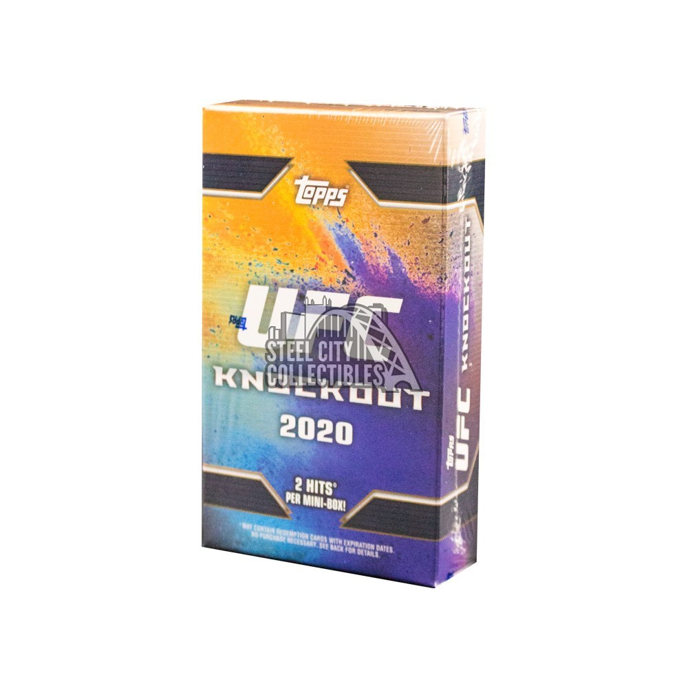 2020 Topps UFC Knockout Hobby Mini Box | Steel City Collectibles