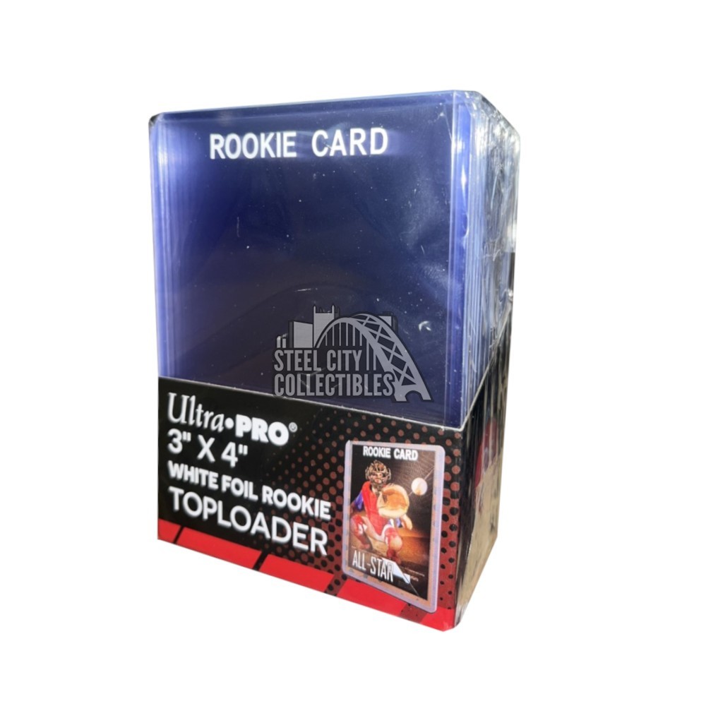 3x4 Ultra Pro Rookie Toploader Pack Of 25 | Steel City Collectibles