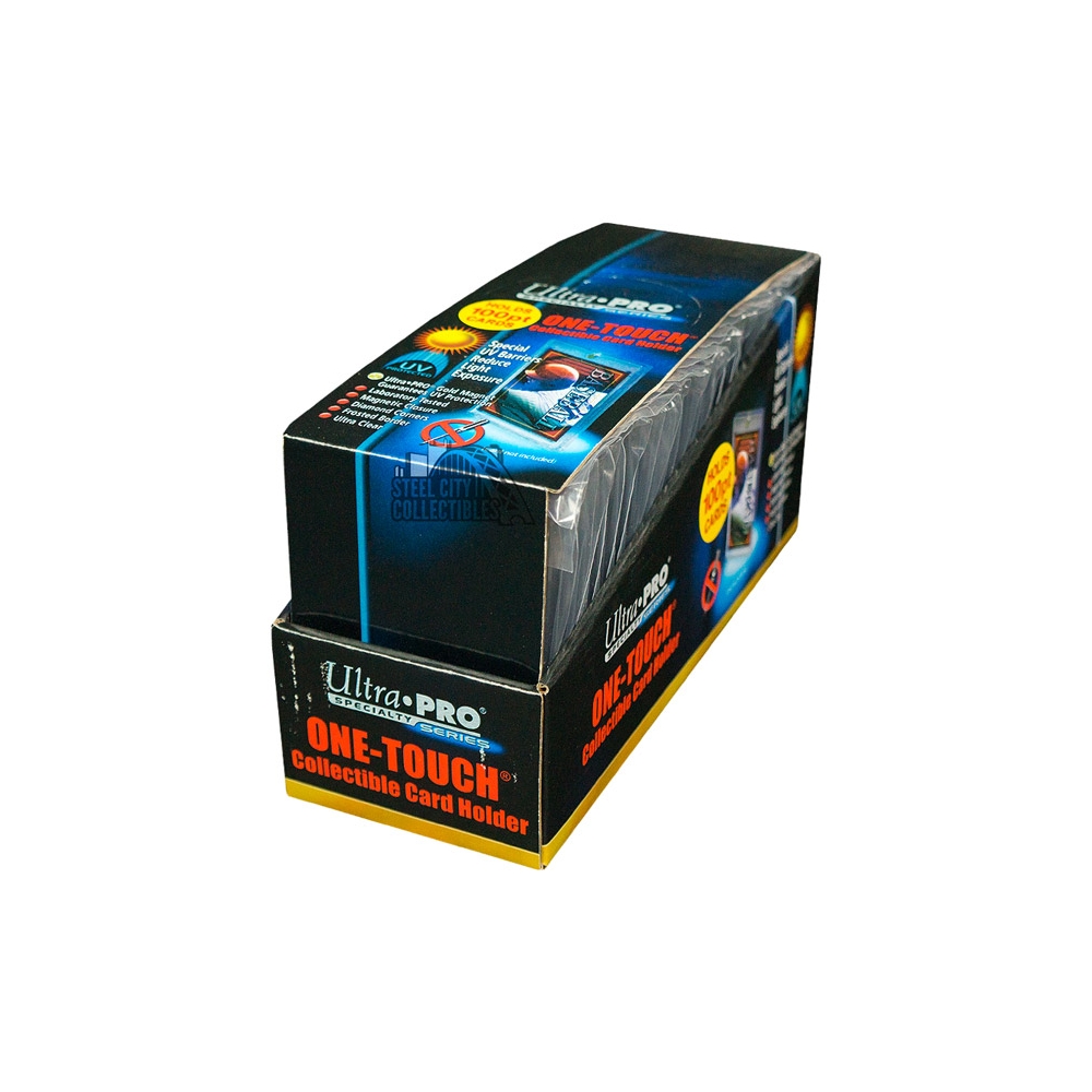 Ultra Pro 100pt One Touch Magnetic Card Holder Box of 25 | Steel City ...