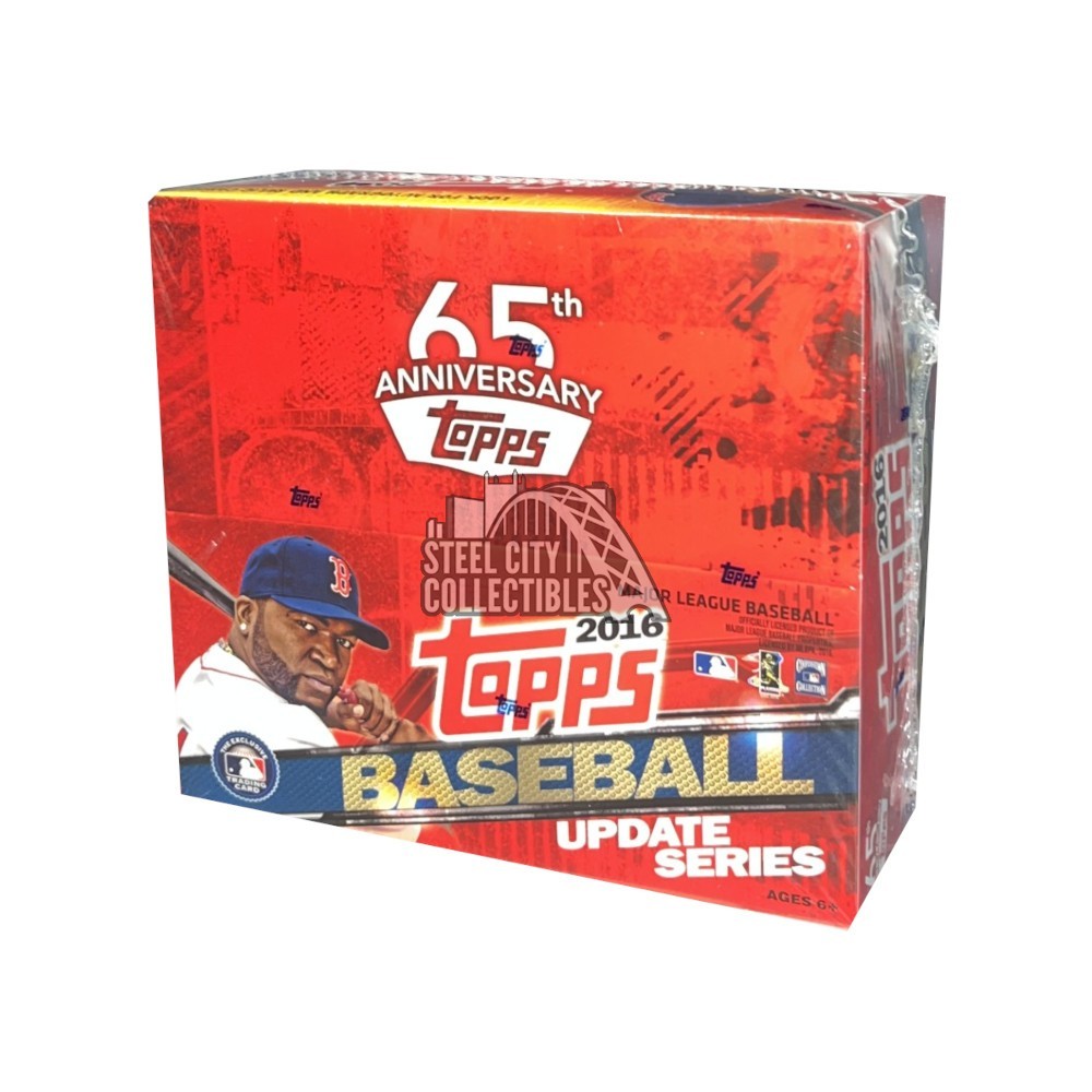 2016 Topps Update Baseball 24-Pack Retail Box | Steel City Collectibles