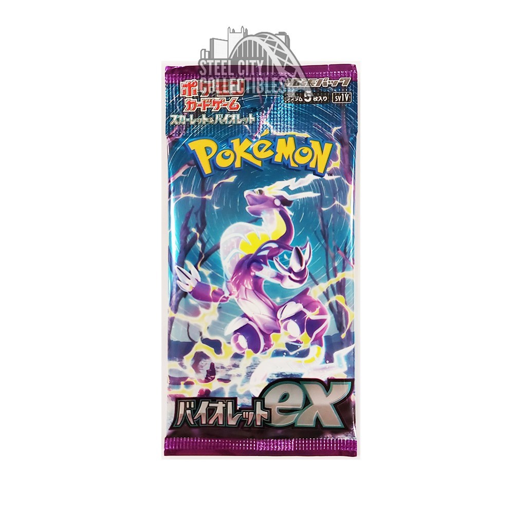 Pokemon Scarlet & Violet Violet ex Japanese Booster Pack | Steel City ...